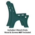 RTS Home Accents Custom Length Lightweight Indoor or Outdoor Bench Ends ...