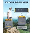 VTOMAN FlashSpeed 1500 Portable Power Station with Solar Panel 400W ...