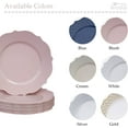 PINK DISPOSABLE PLATES FOR PARTIES | 20 Salad Plates | Harmony ...