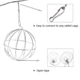 Rabbit Hay Feeder, Grass Play Hay Ball Chew Toy 2 in 1 Stainless Steel ...