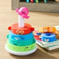 Spark Create Imagine Multicolor Animal Stacking Rings Toy for Toddlers ...