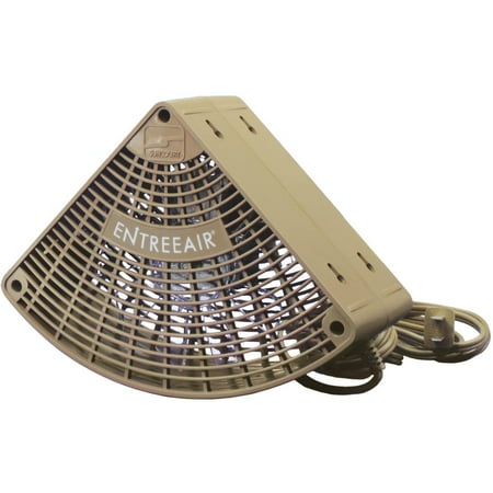 Corner Doorway Mounted Box Fan with 10' L Electric Cord and Hardware ...