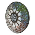 Four Seasons Dendritic Tree Wheel of Life with Pentagram Star Wall ...