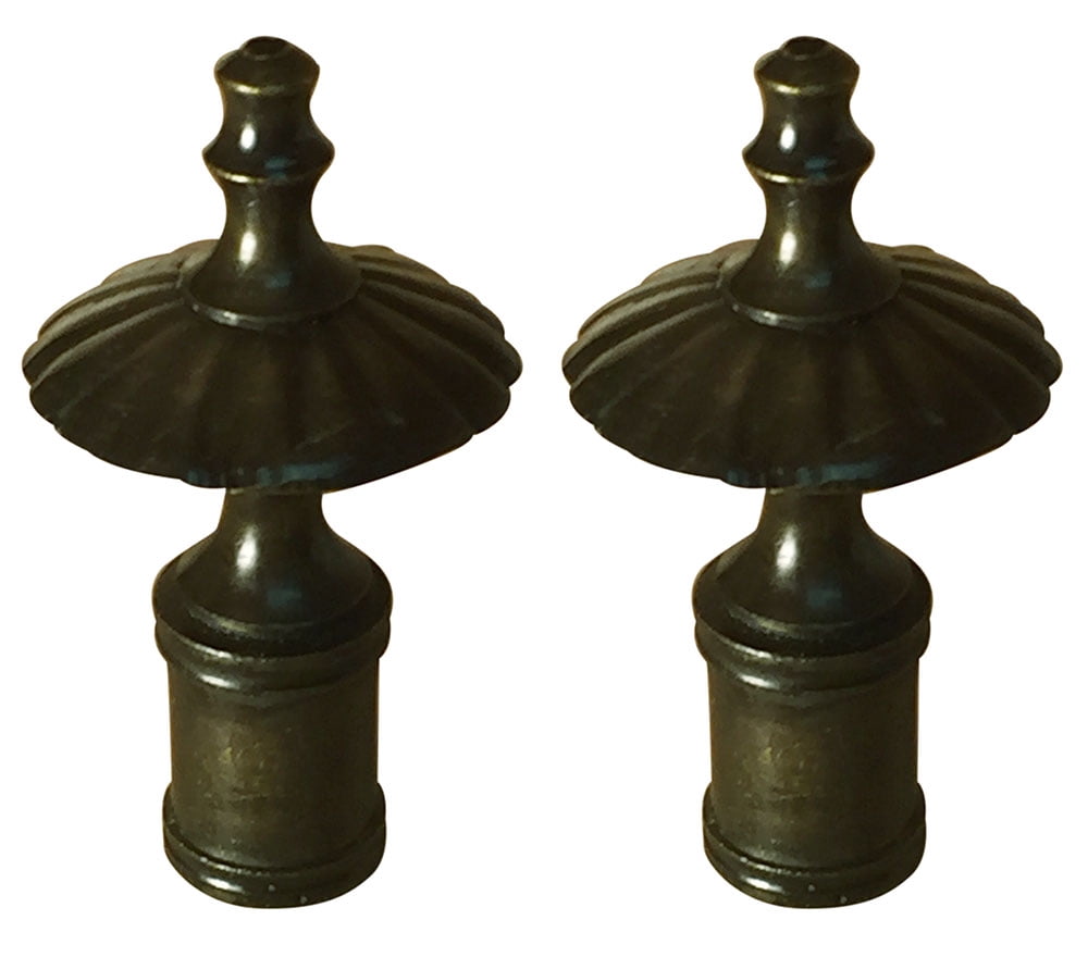 Royal Designs, Inc. Umbrella Lamp Finial for Lamp Shade, F-101AB-2 ...