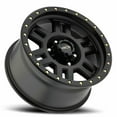 18x9 Vision Off-Road 398 Manx Matte Black Wheel 6x135 (18mm) - Walmart.com