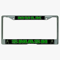 Deadpool Multi Logo Chrome License Plate Frame - Walmart.com