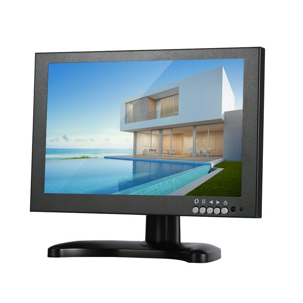 Pantalla de monitor, pantalla LCD de 10,1 pulgadas 16:9 1280*800 ...