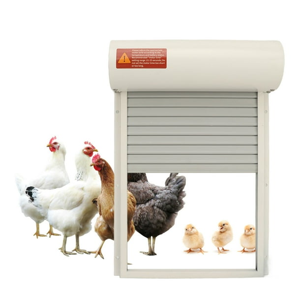 Automatic Chicken Coop Door Opener With Timer, Easy To Use, Suitable ...