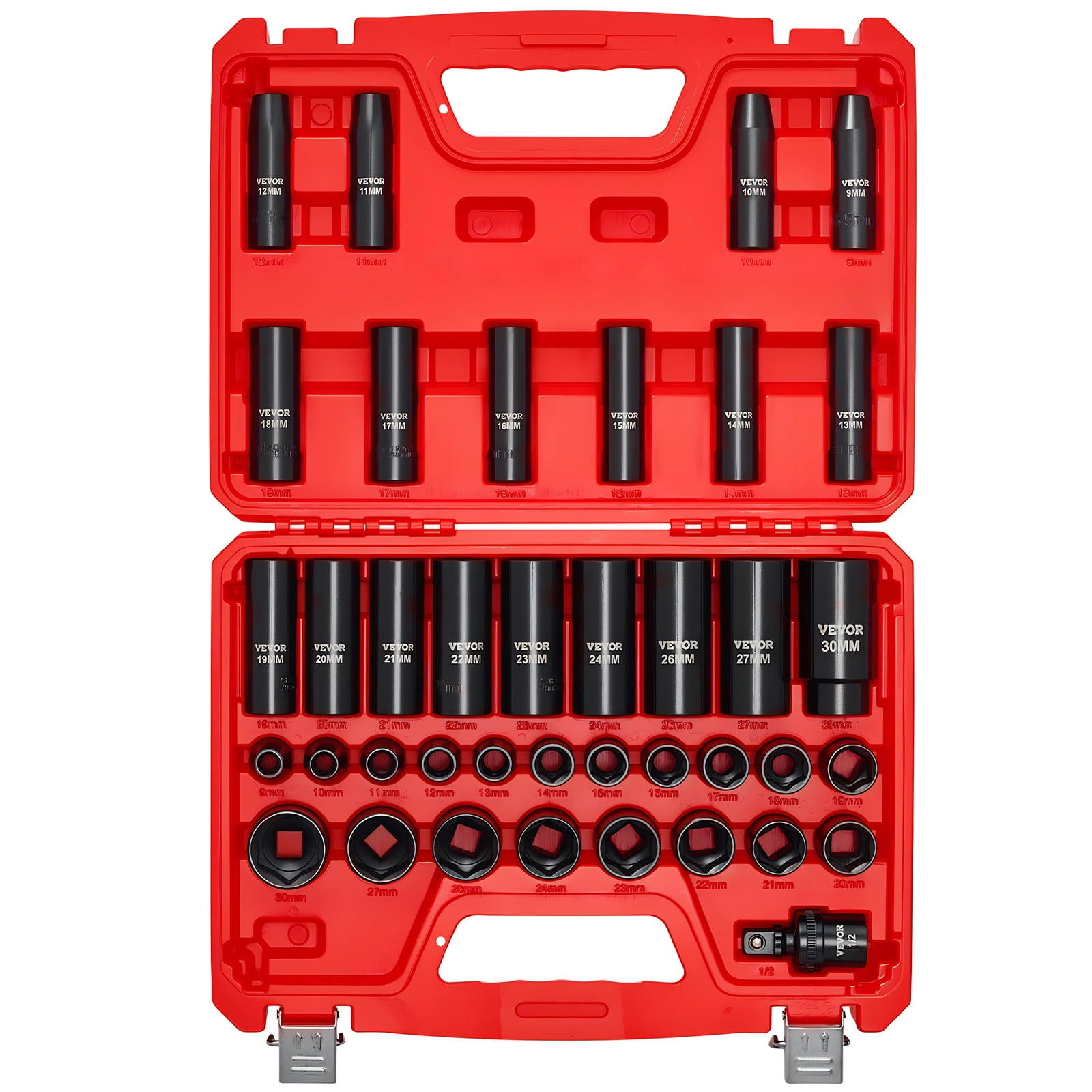 Click here for Vevor 1/2 In Drive Impact Socket Set  39 Piece  6... prices