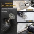 Diamond Grinding Cutting Carving Bit Set For Dremel Rotary Tool Stone ...