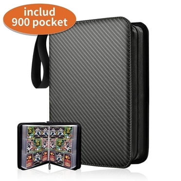 Jigitz Trading Card Binder with Sleeves - 20 Page Portable Collectible ...