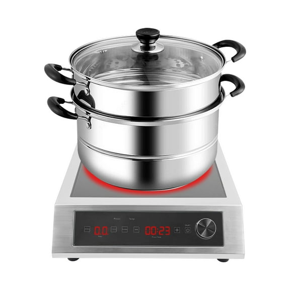 Aobosi 1800W Double Electric Induction Cooktop Stovetop Sensor Touch ...