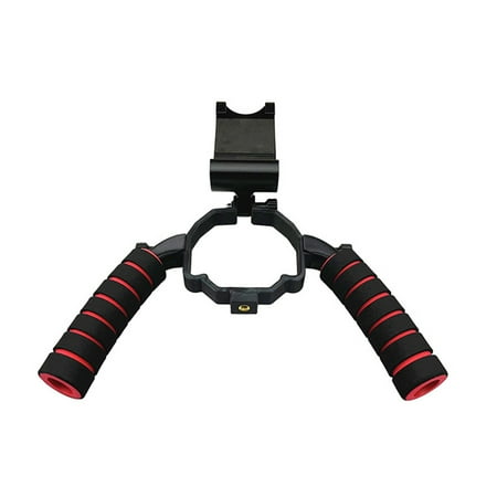 Electronic camera stabilizer with two handles with adjustable position ...