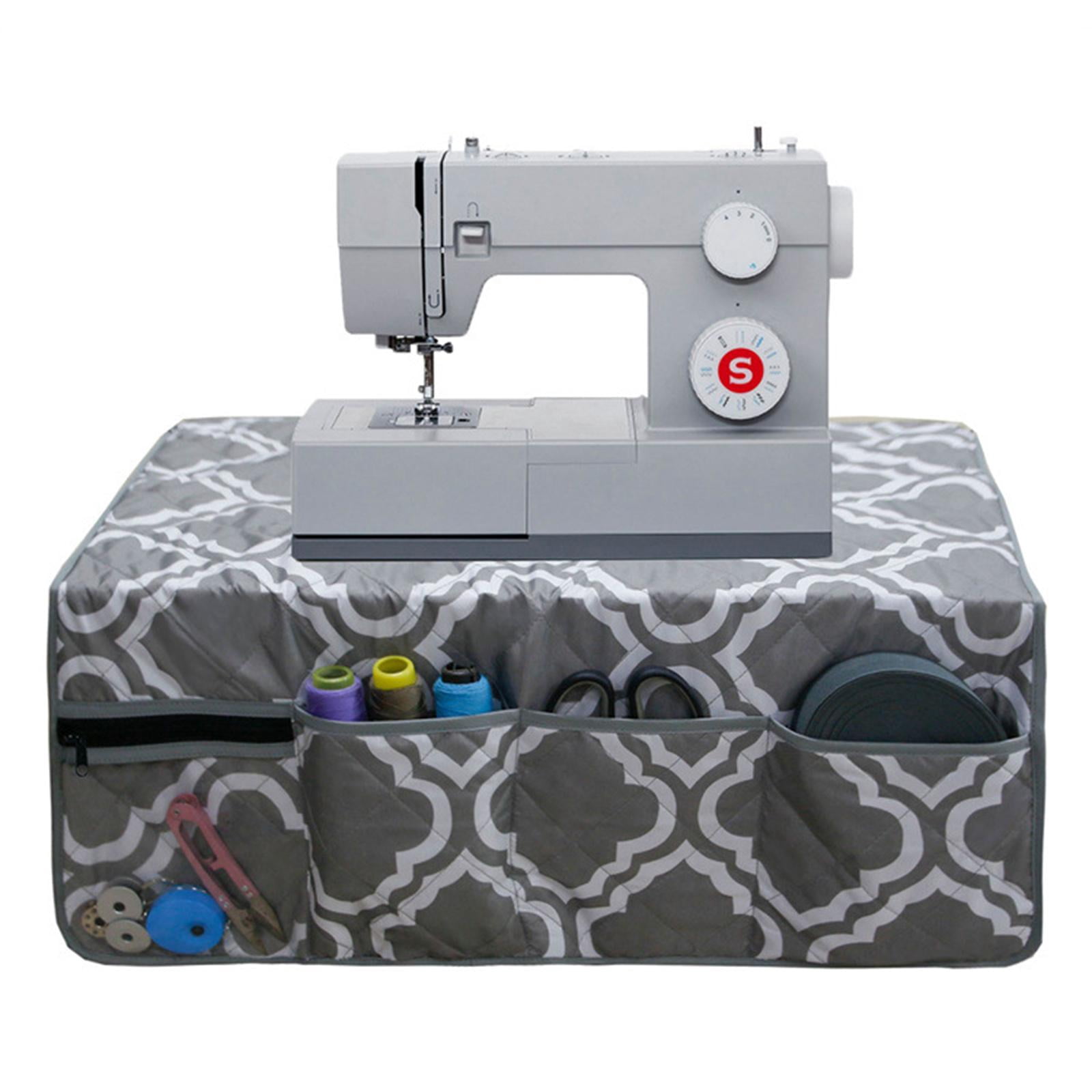 Sewing Machine Cover with Storage Pockets Cover Portable Storage ...