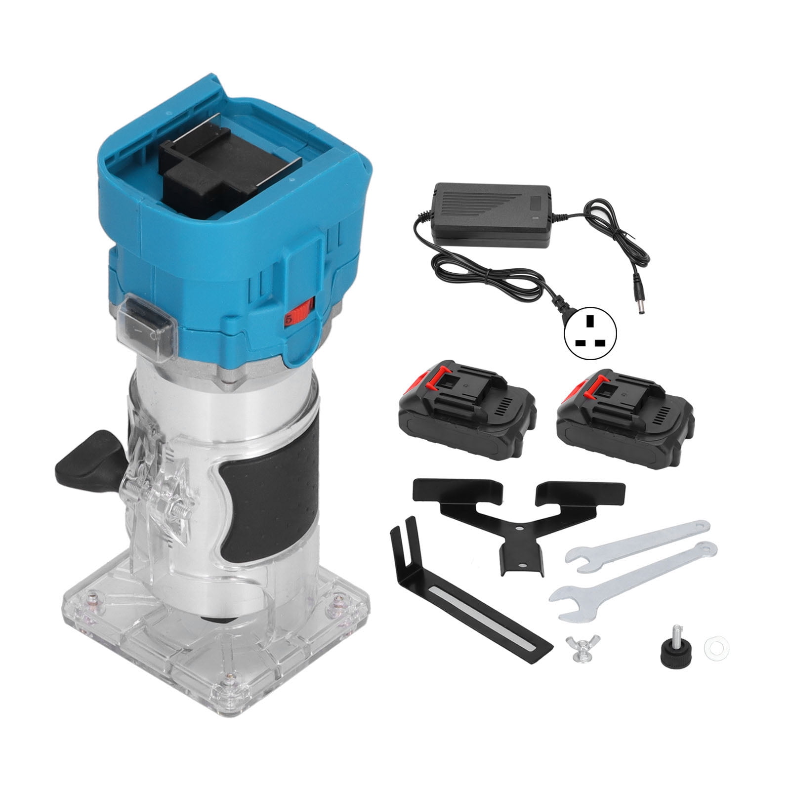 Wood Router Electric Trimmer Palm Trimming Machine Set Kit AC 80‑240V ...