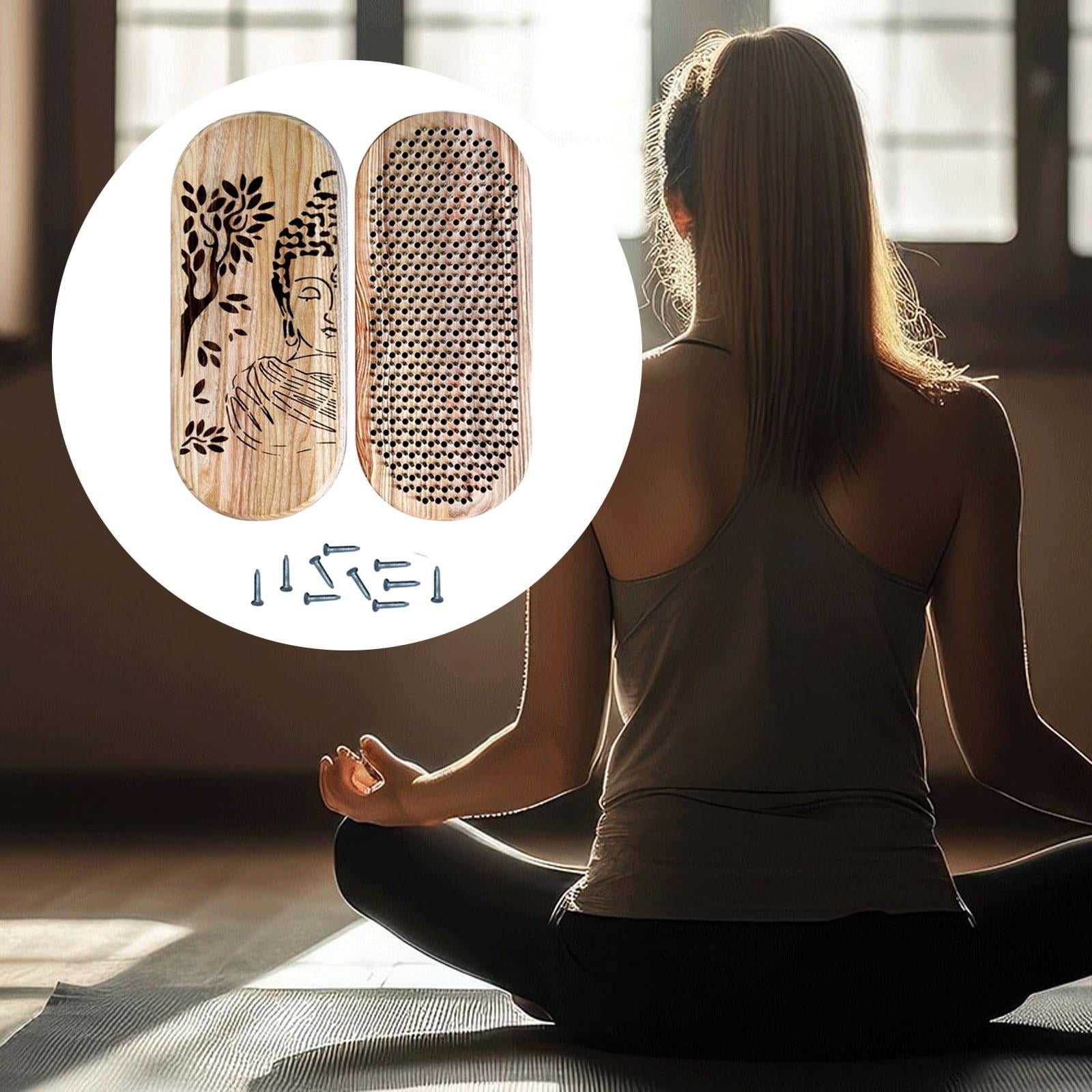 Board Foot Massage Board Meditación versátil con uñas Home Gym Gym ...