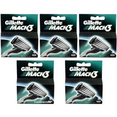 Gillette Mach3 Glide Razor Blade Refill Cartridges, 20 Count ...