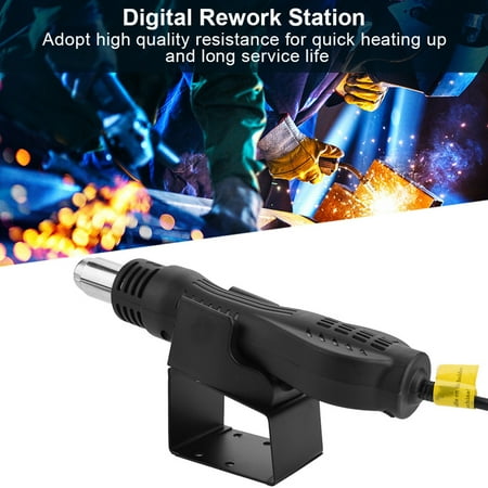 SMD Rework Station, 8858 Intelligent LED Digital Hot Air Heat Rework ...