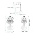 Lab Pipettor Holder Rotatable Micropipette Storage Stand Space Saving ...