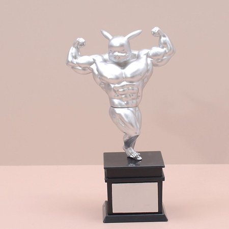 Pokemon Toy Muscle Pikachu Bodybuilding Action Figure Model Cute ...