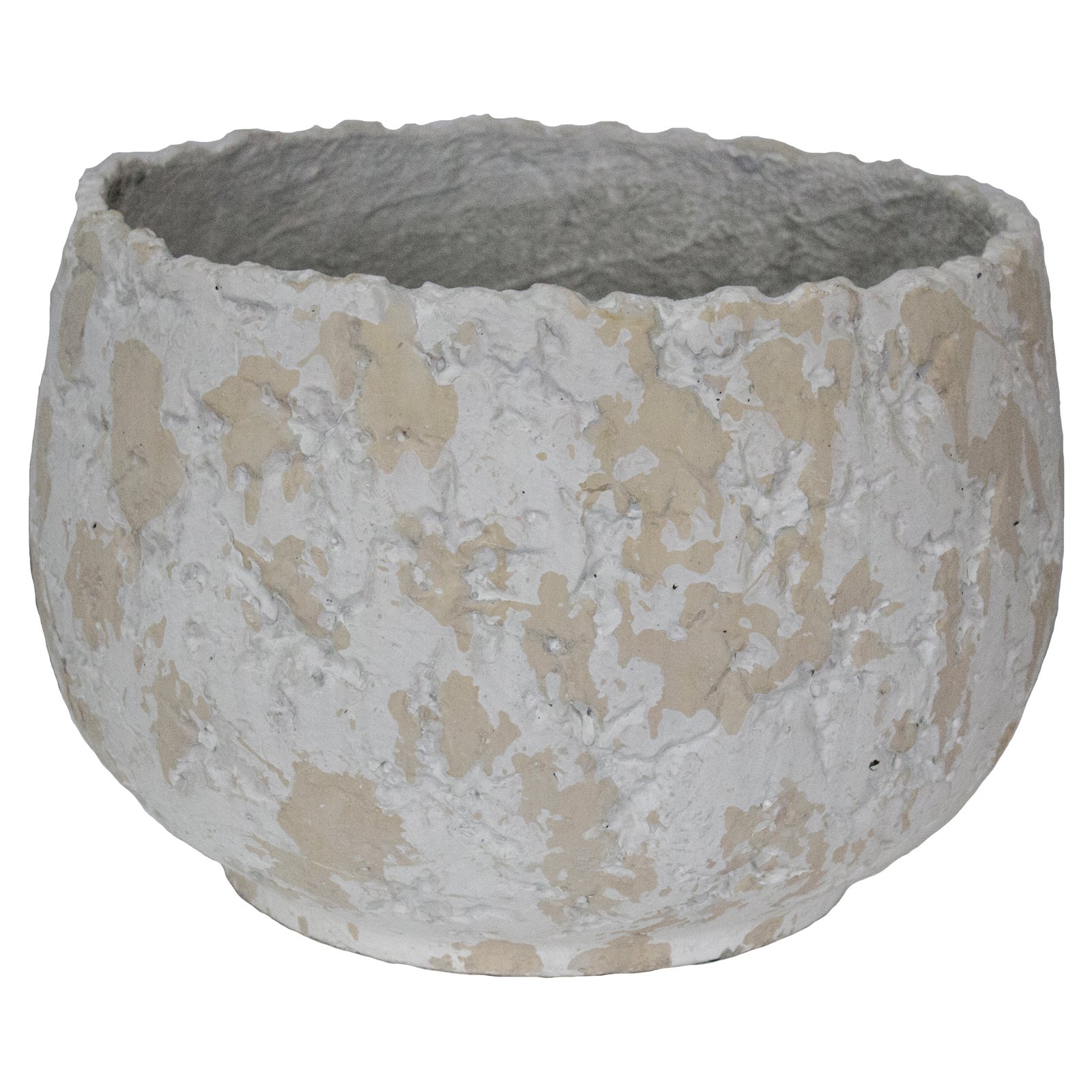 Sagebrook Home Textured Flower Pot Planter - Walmart.com