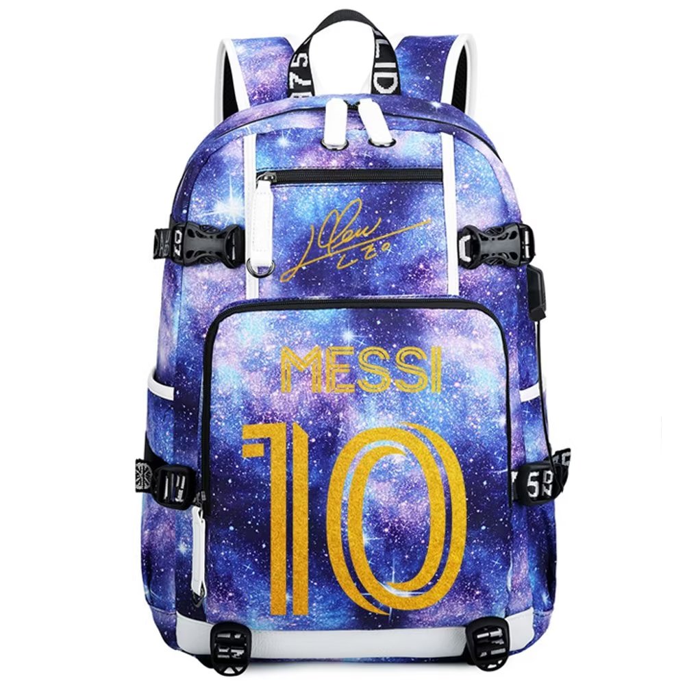 Soccer Player L-Messi- Multifunction Backpack Travel Taptop Daypack ...