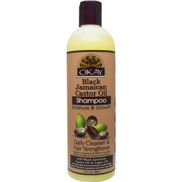 4 Pack - Okay Black Jamaican Castor Oil Moisture & Growth Treatment 8 ...
