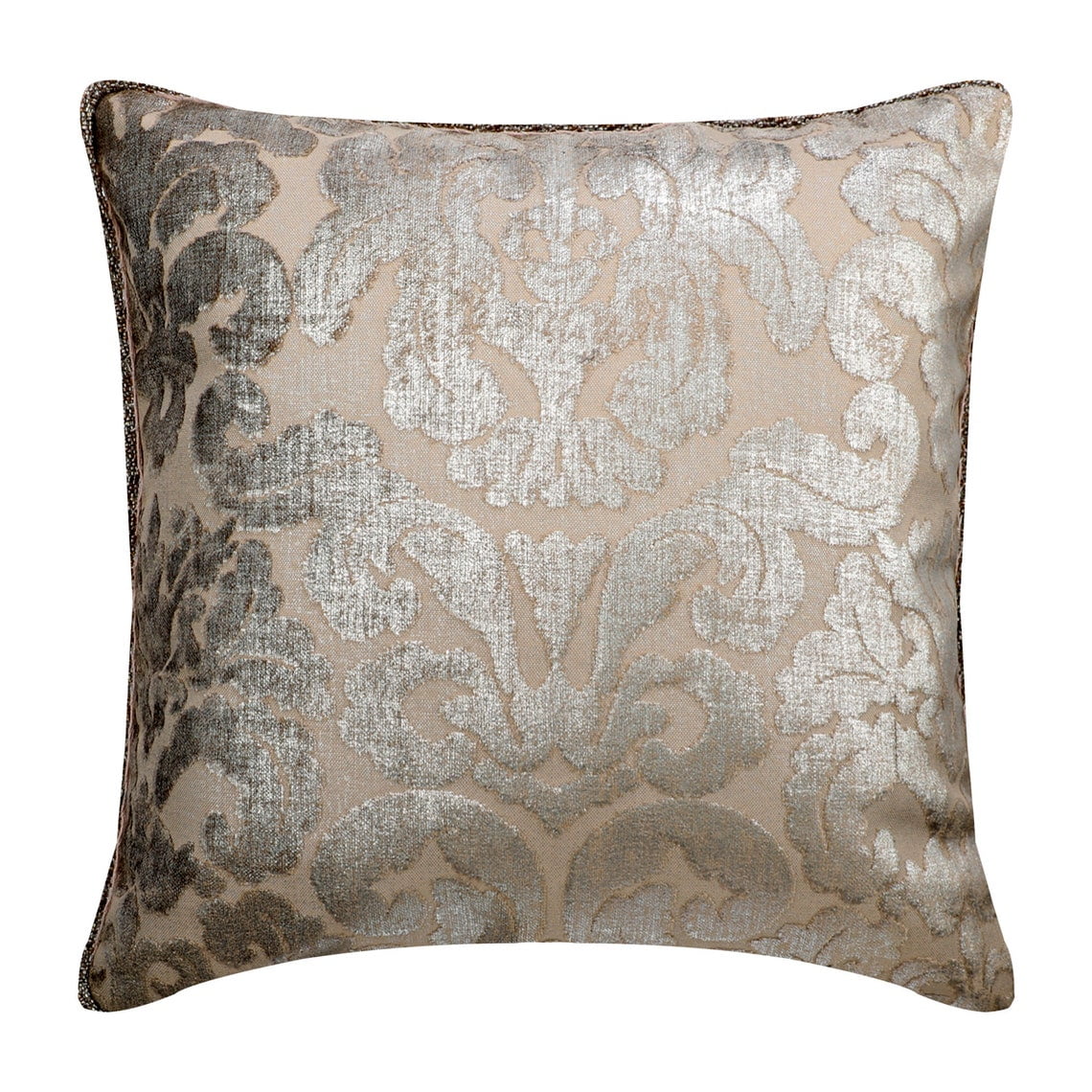 Pillow Case Custom, Silver 24"x24" (60x60 cm) Euro Size Pillow Covers ...