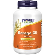 Solaray Borage Seed Oil GLA 240 mg - 50 Softgels - Walmart.com