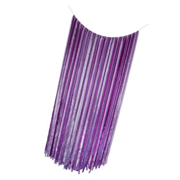 Pink Metallic Fringe Curtain Party Room Decor 3' x 8' - Walmart.com