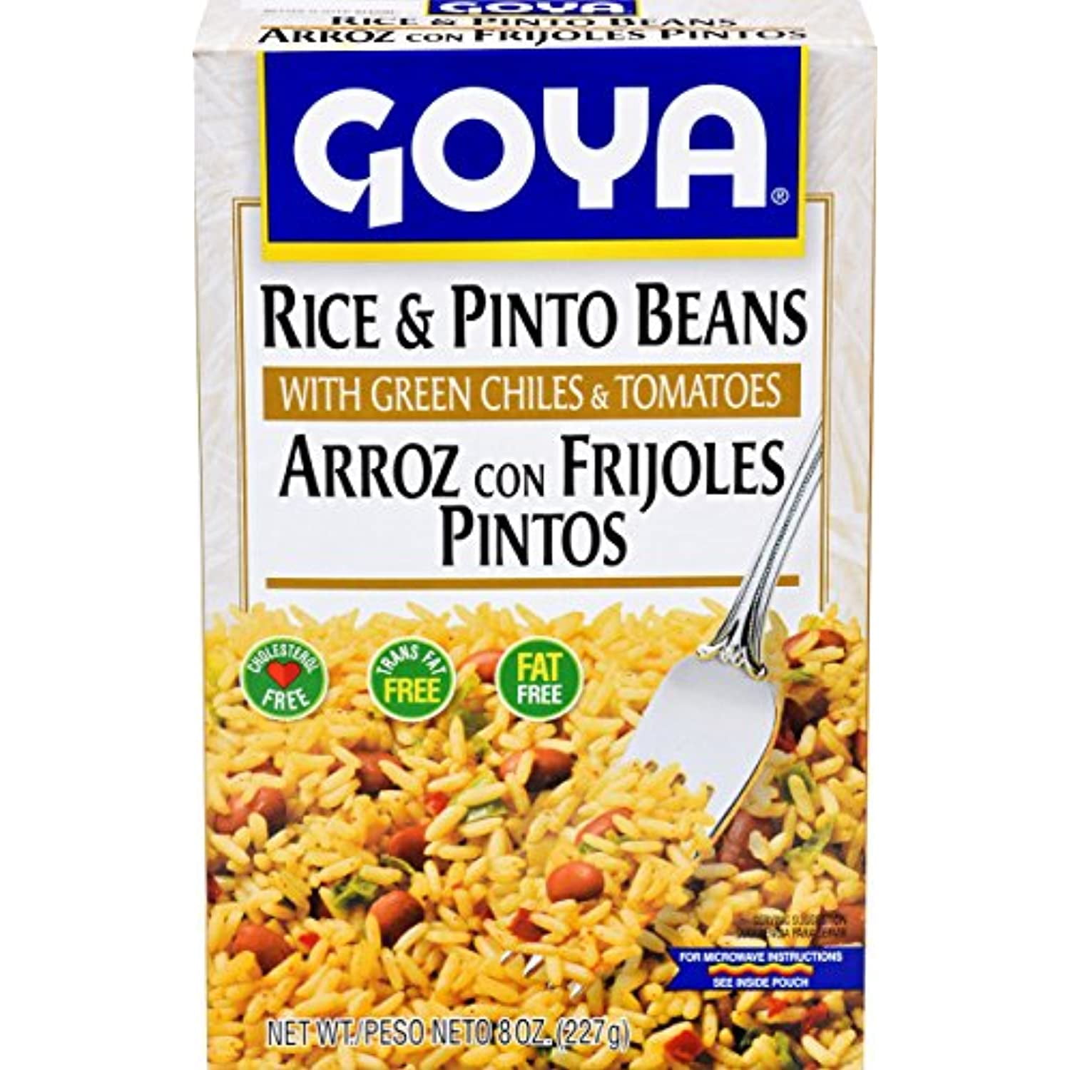 Goya Foods Rice And Pinto Beans, 8-Ounce (Pack Of 24) - Walmart.com