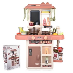 Cartoon Cuisine Pretend Play Toy Kitchen Ware Playset w/ Pot, Pan, Lids ...