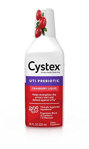 Cystex Urinary Health Maintenance Cranberry Prebiotic for UTI ...