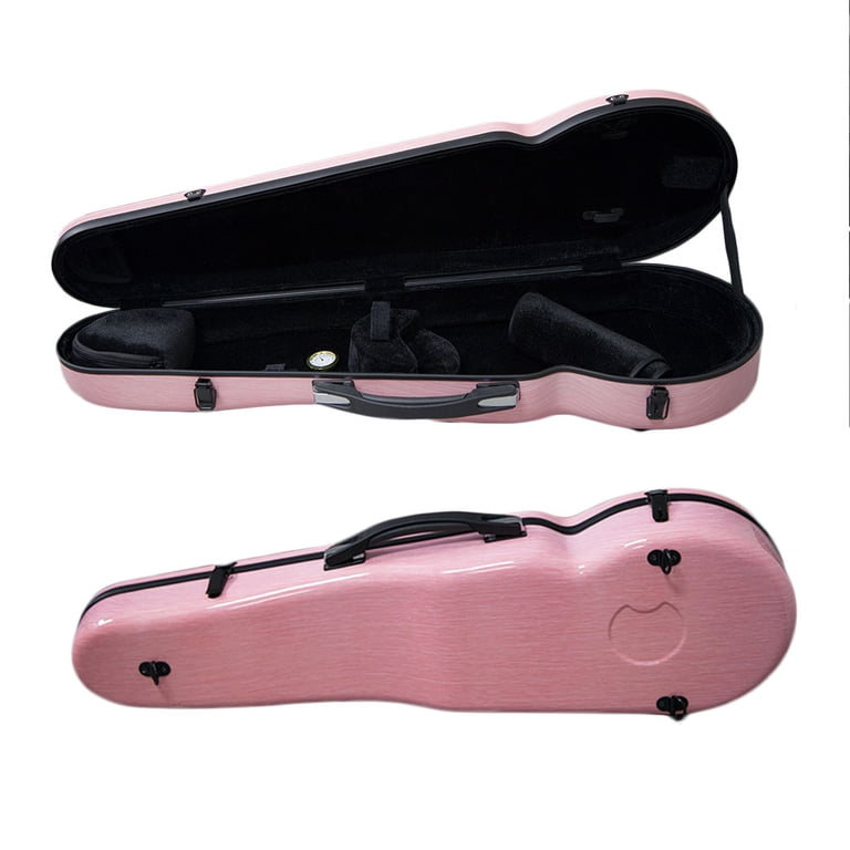 Leather Bow Case With Lock Violin Viola Cello Bow Case – Holds 2 Bows ...