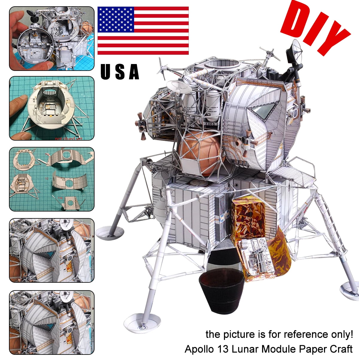 Apollo 11 Papercraft