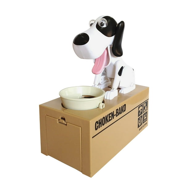 Fridja Dog Piggy Bank Cute Dogs Steals Coins Like Magic Coin Munching ...