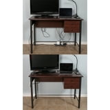 Wire Tray Desk Cable Organizer - 32" Open Slot Raceway by Edison Supply ...