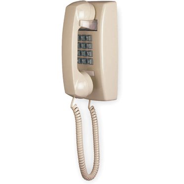 Cortelco Wall Telephone With Flash & Message Waiting - Ash - Walmart.com