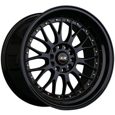 XXR 530 17x8.25 4x100/4x114.3 25et Chromium Black Wheel - Walmart.com