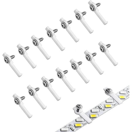 Led Lighting Clips Led Strip Fixing Clips Plastic Led Tape Fixing Led ...