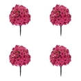 4PCS Artificial Ground Garden Stake, Greenery Shrubs Garden Accessories ...