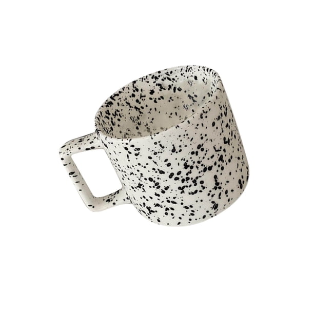 8oz Nordic Ceramic Mug with round coffee Handle for Latte Espresso ...