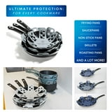 Nomadchef: Dual-Use Silicone Pan Protectors for Stacking & Trivets for ...