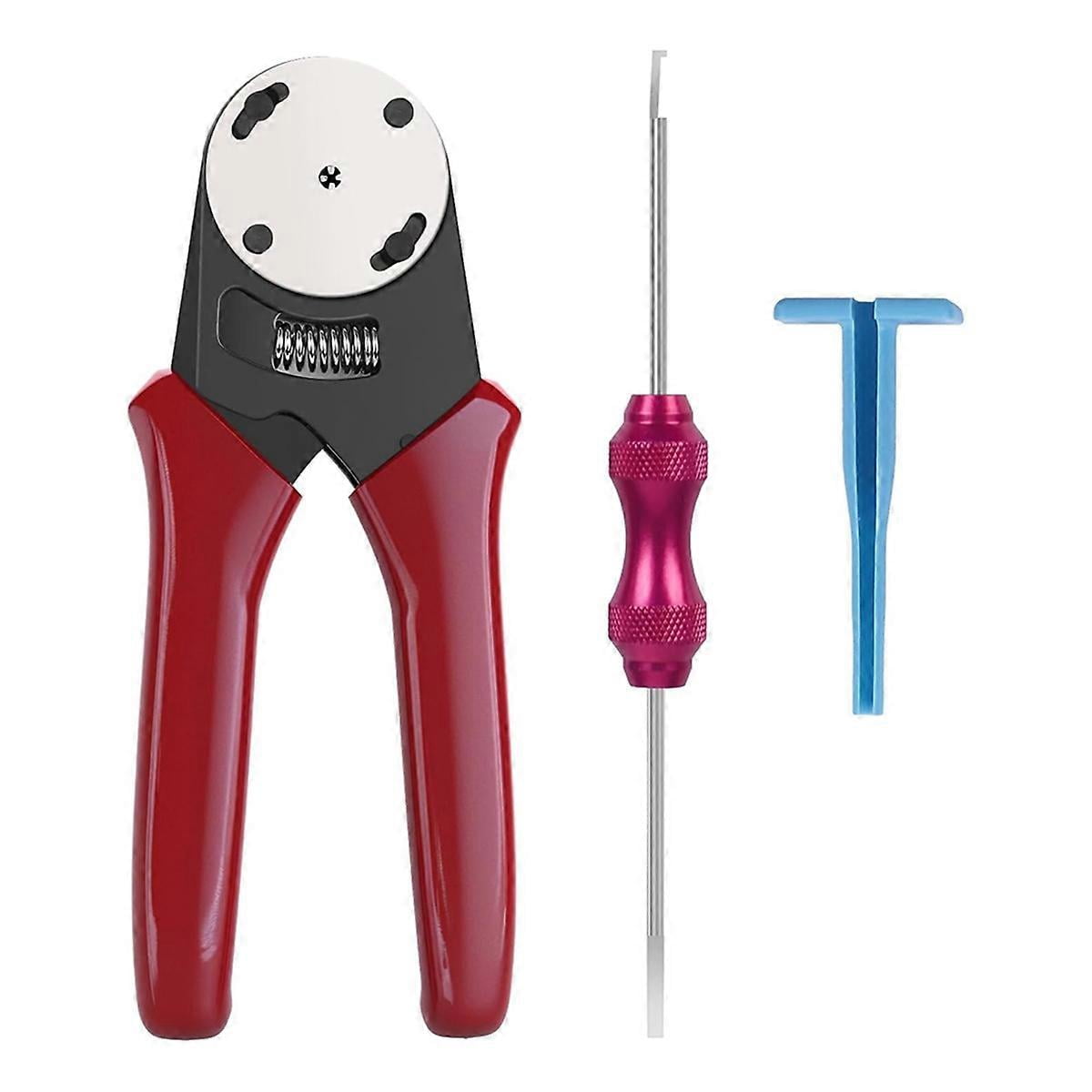 For Deutsch Closed Crimper, Solid Contact & Circular Connector Contacts ...