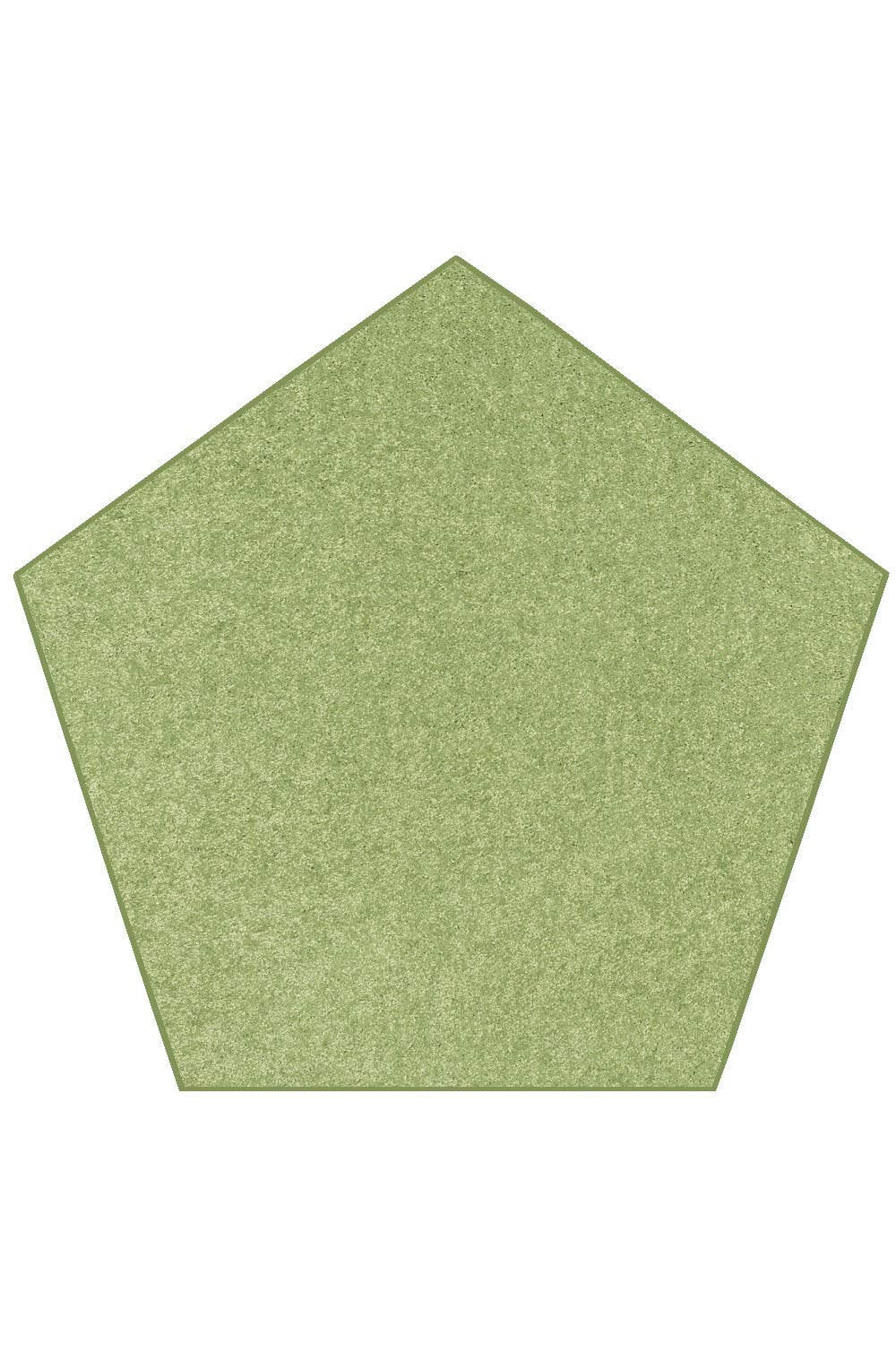 Color World Collection Way Kids Favourite Area Rugs Lime Green - 5 ...