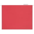 25 Red Hanging File Folders Letter Size – Durable 11pt Paper, Plastic ...