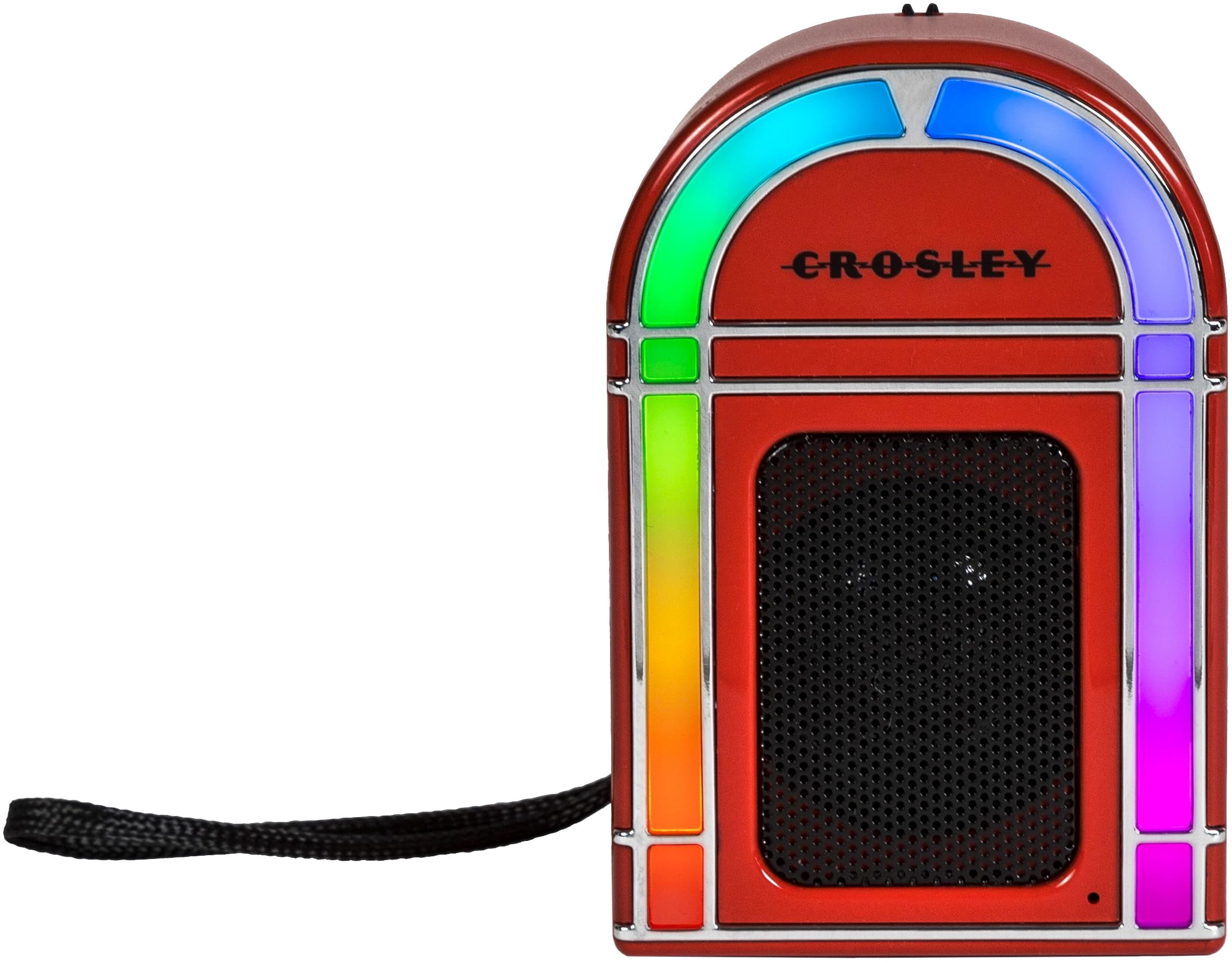 Crosley CR3046A-RE Mini Jukebox Portable Bluetooth Speaker with LED ...
