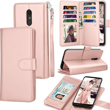 For LG Stylo 4, Stylo 4 Plus Q710, Q Stylus Case, Glitter Bling Leather ...