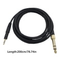 YIGSECU Audio Headphone Cables Wires for ATH-M50X M40X M60X M70X ...