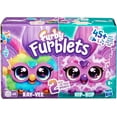 Furby Furblets 2-Pack, Mini Friends Ray-Vee & Hip-Bop, 45+ Sounds Each ...
